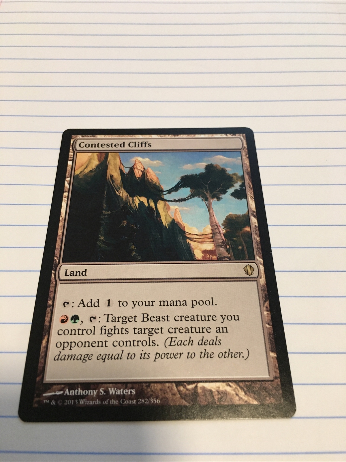 Mtg Contested Cliffs | eBay