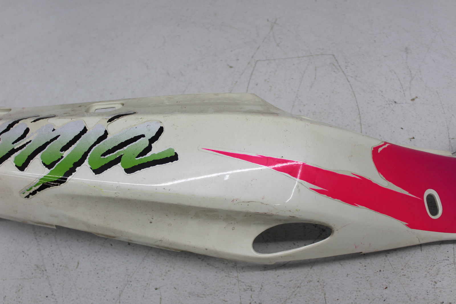 1996 KAWASAKI NINJA ZX6 ZX600E RIGHT REAR BACK TAIL FAIRING COWL SHROUD ...