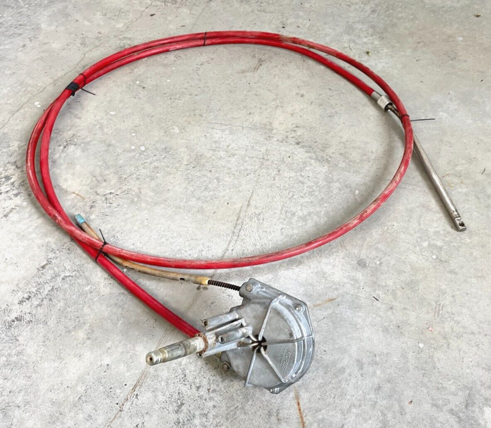 Morse Rotary Steering Helm and Cable E304411-192-406 309301