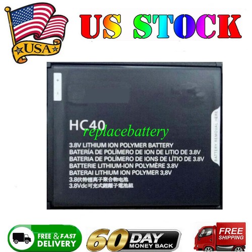 Replacement HC40 Battery for MOTOROLA Moto C XT1758 XT1754 XT1755 M2998 ...