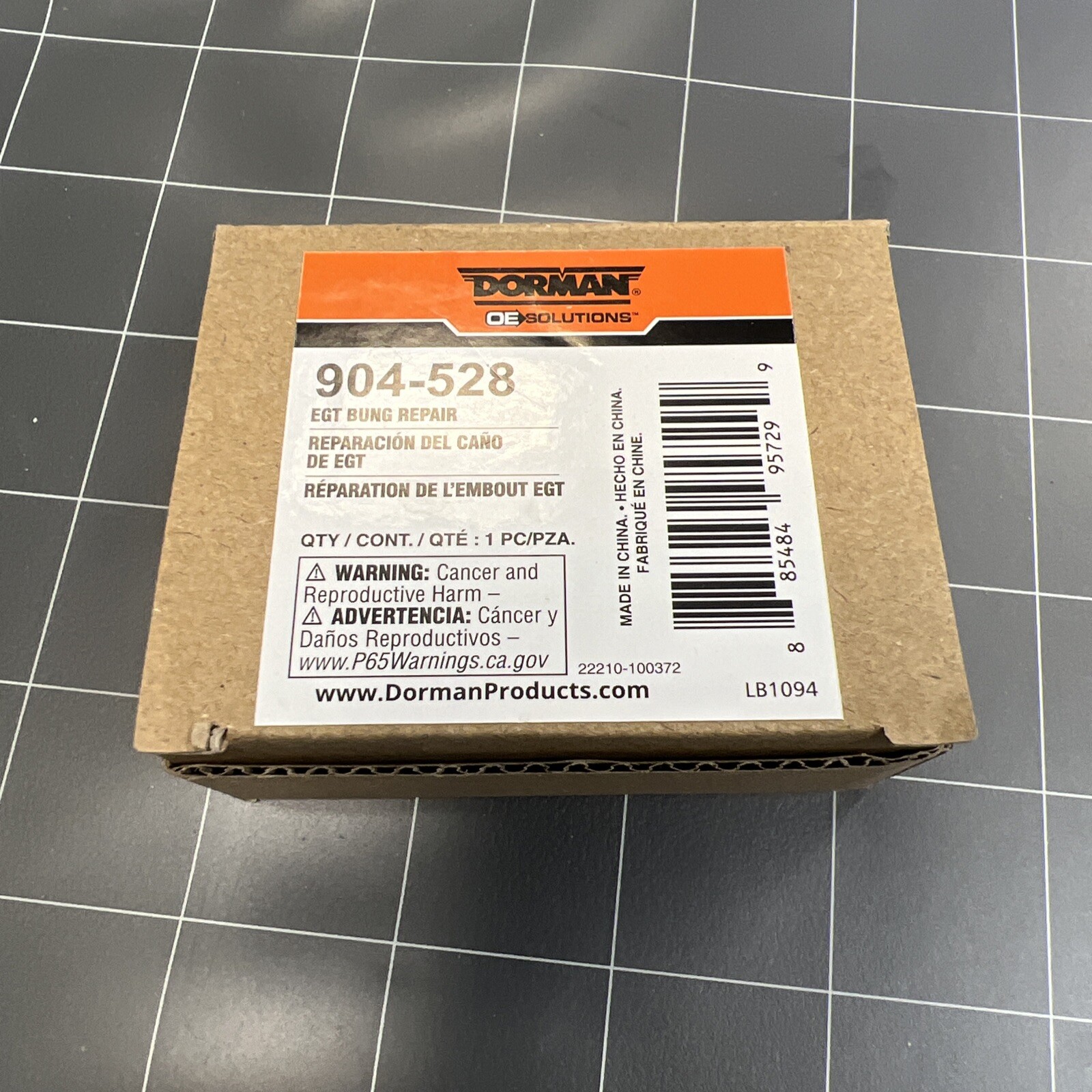 Exhaust Gas Temperature (EGT) Sensor Bung Repair Kit Dorman 904-528 F+S ...