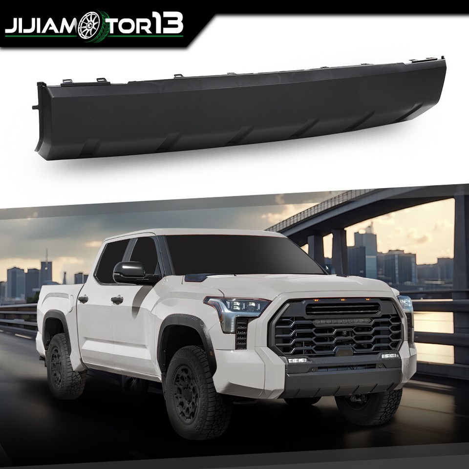 Fit For 2022-2023 Toyota Tundra Textured Black Front Bumper Lower ...