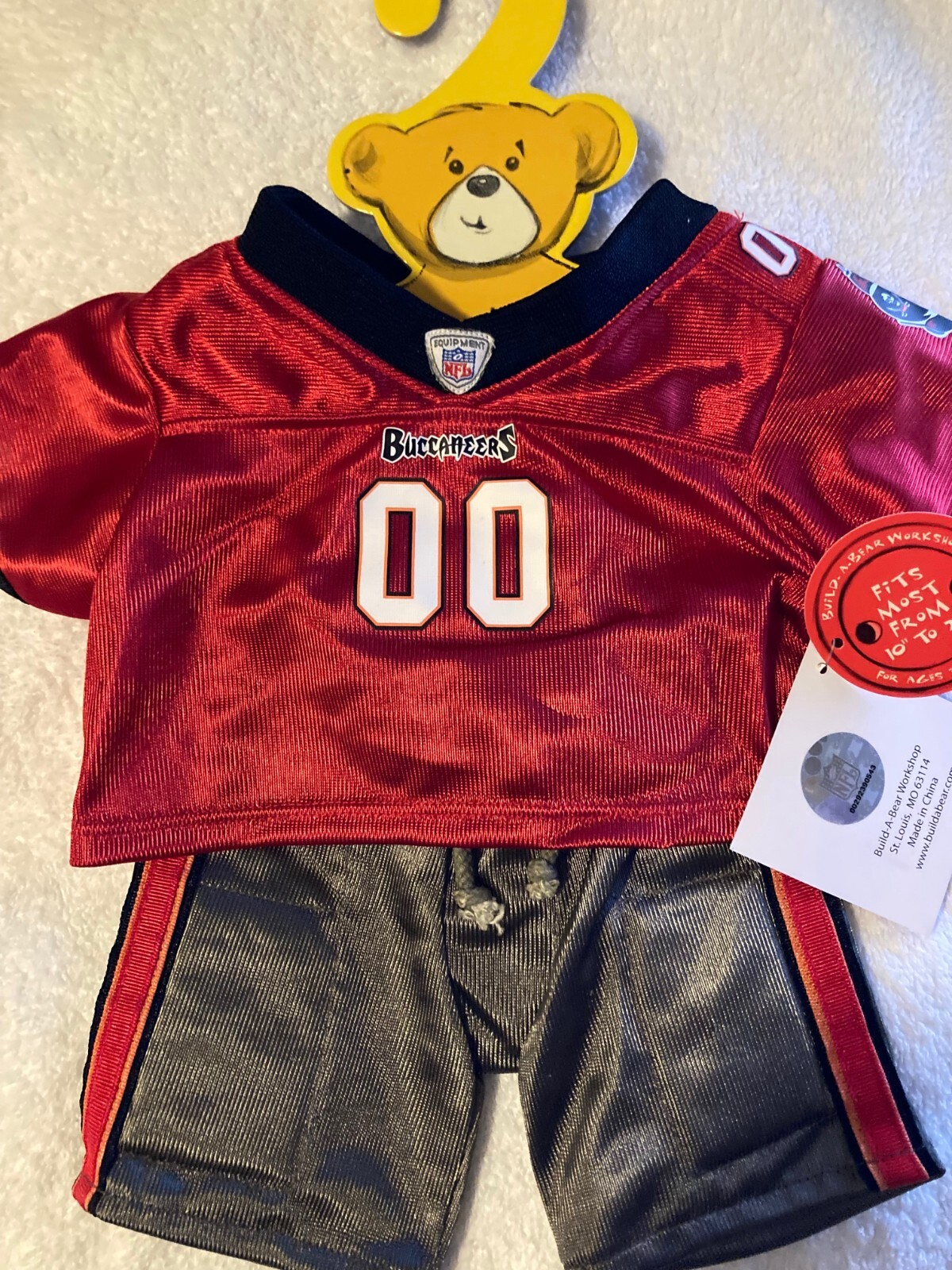 Build A Bear - NFL Tampa Bay Buccaneers uniform | eBay