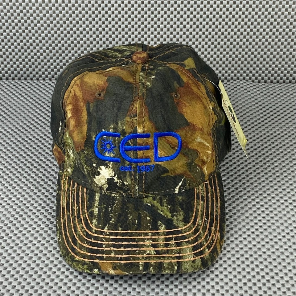 Mossy Oak Hat Cap Mens One Size Camo Hat Outdoors Hunting Adjustable ...