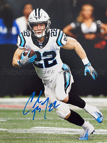Christian McCaffrey Autographed signed 8x10 Photo NFL Carolina Panthers ...