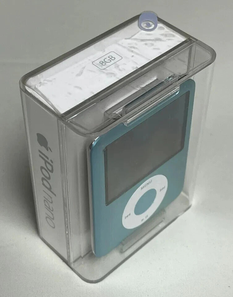 🎁"NEW" Seal Apple ipod nano 3rd Gen 4GB 8GB - All colors & MP3 Player ...