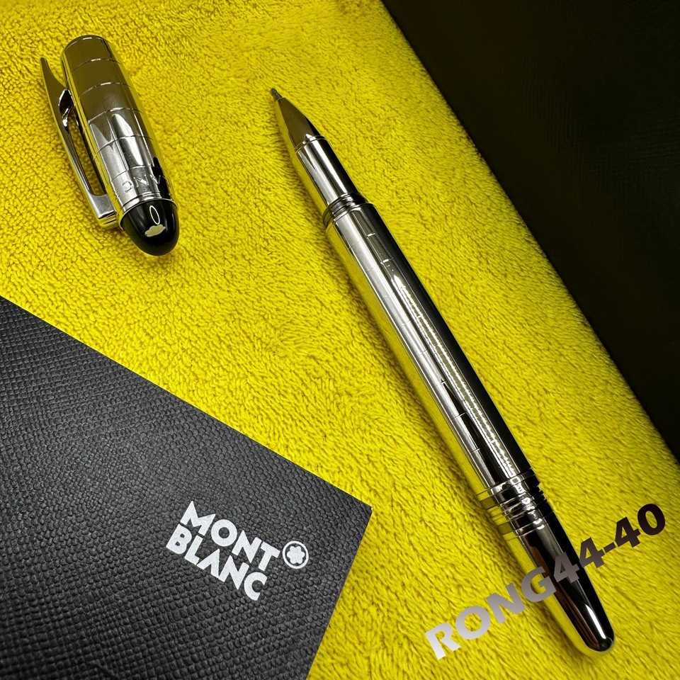 New Montblanc Starwalker Cool silver Rollerball Pen | eBay