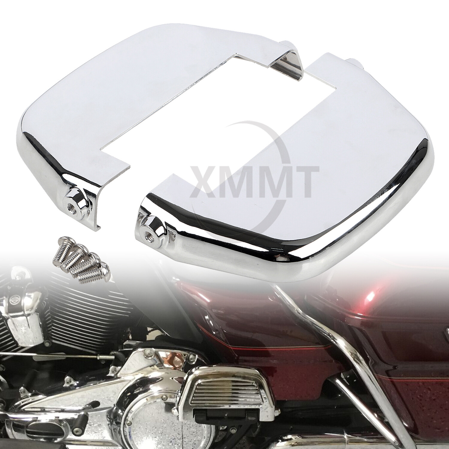 Chrome Passenger Floorboard Insert Cover For Harley Electra Glide Road ...