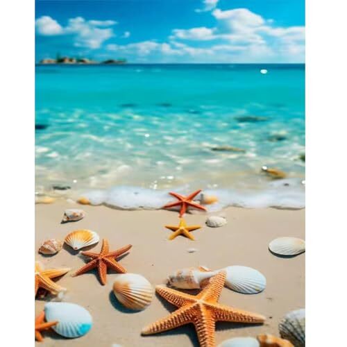 Beach Diamond Painting Kits for Adults-Seashell Diamond Painting B20111 ...