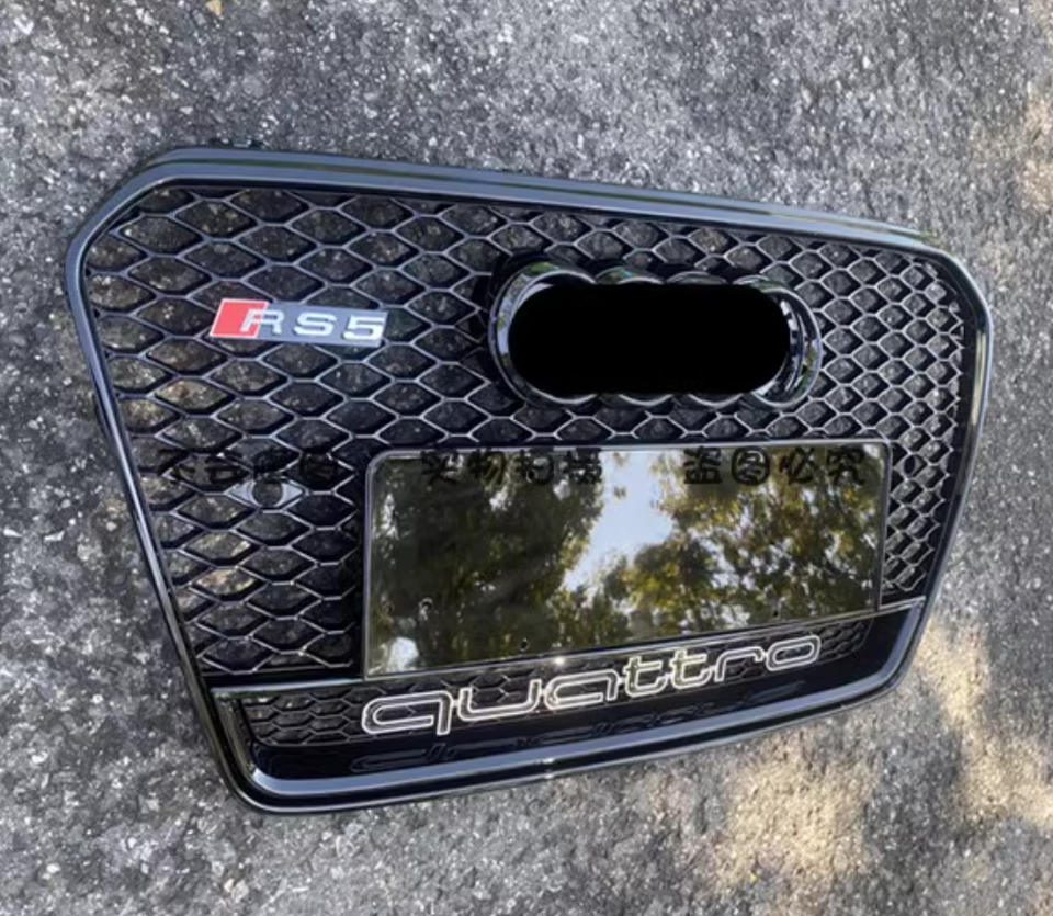 For 2012-2016 Audi A5 RS5 S5 Front Bumper Honeycomb Mesh Grille Grill ...