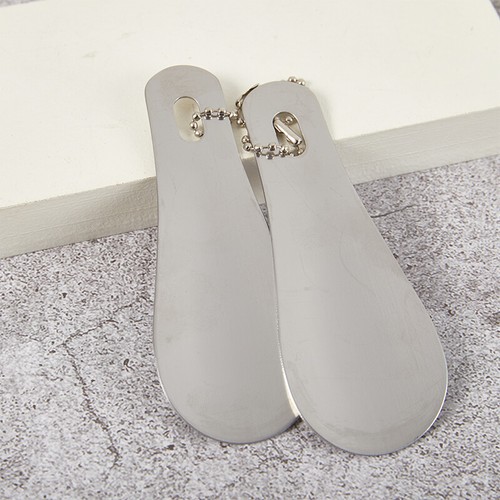 1Pc Professional Stainless Steel 10cm Shoehorn Metal Shoes Lifter To=M2 ...