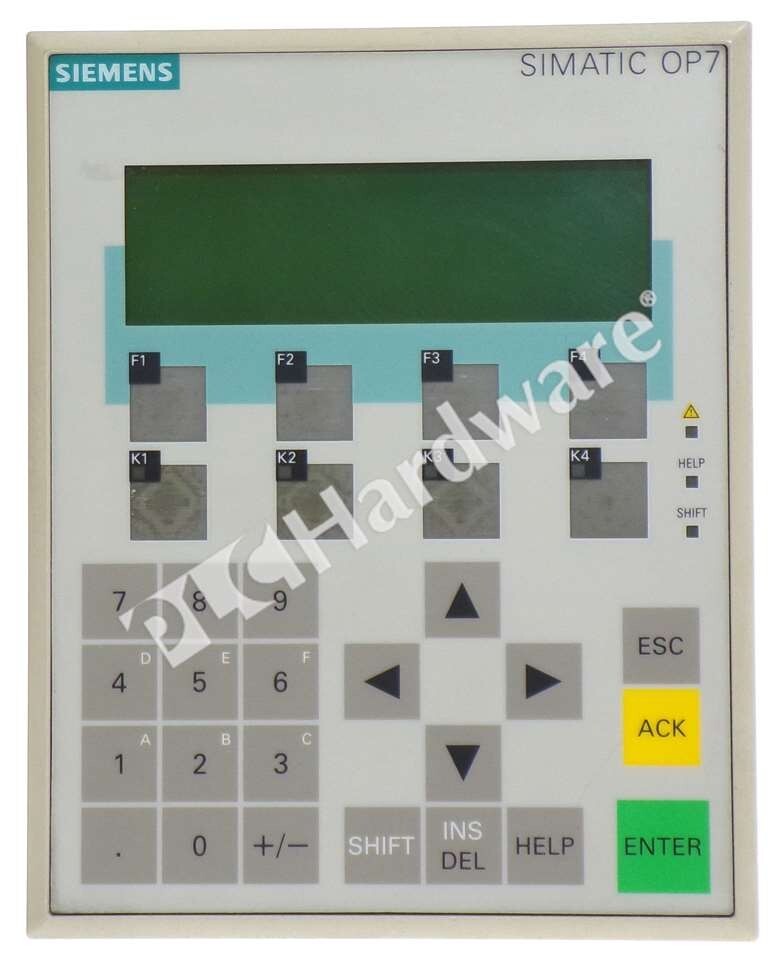 Siemens 6AV3607-1JC20-0AX1 6AV3 607-1JC20-0AX1 SIMATIC OP 7/DP Operator ...