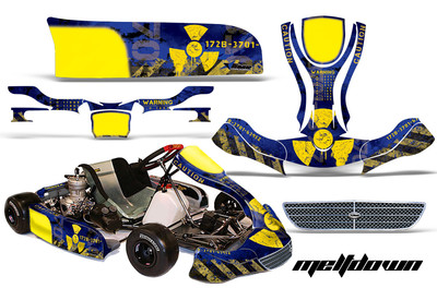 Go Kart Racing Graphics Kit Decal Sticker Wrap For KG EVO Stilo ...
