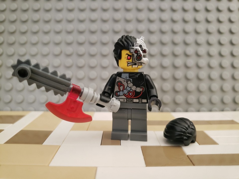 LEGO Cyrus Borg Minifigure - 70722 NINJAGO Rebooted - OverBorg Attack ...