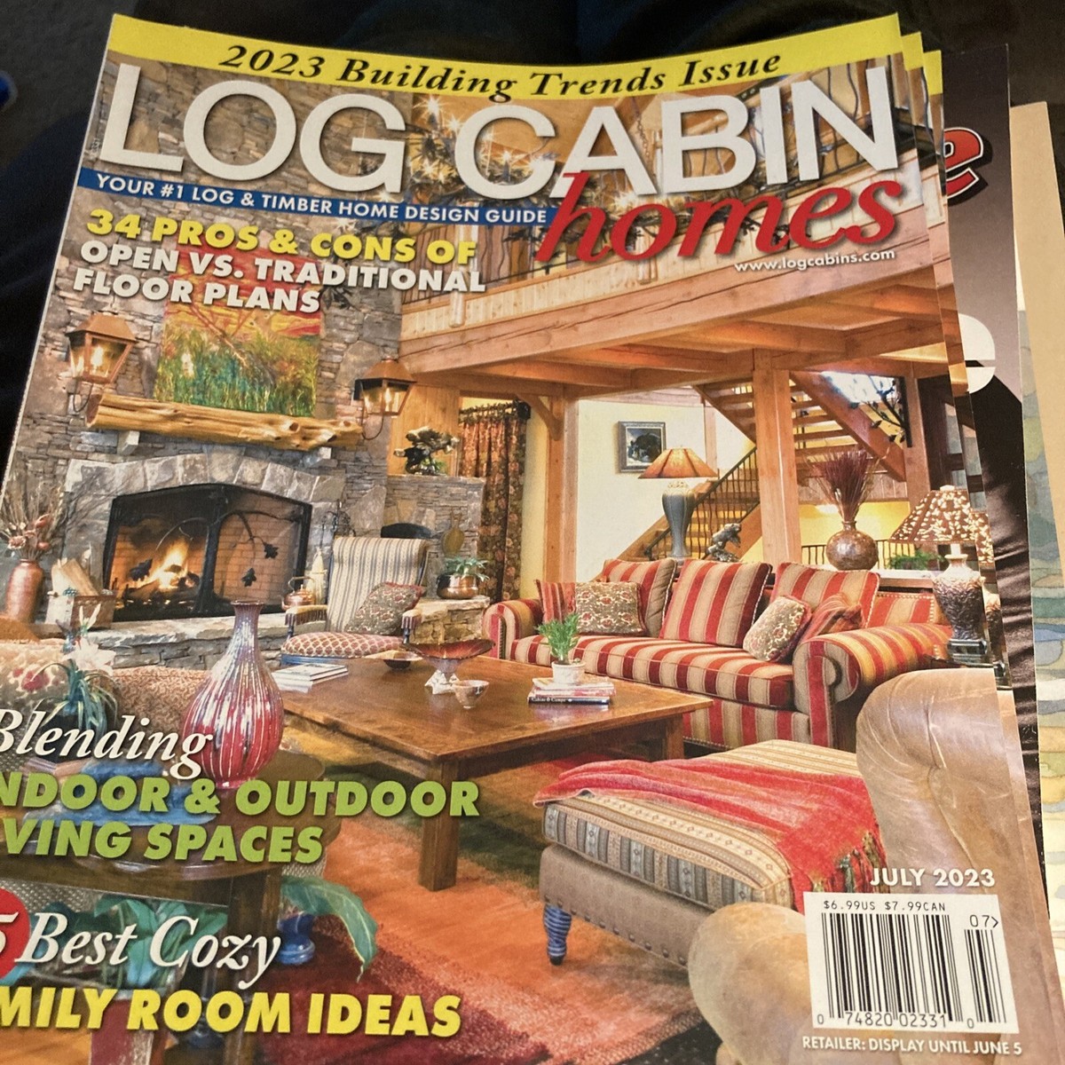 Log Cabin Living Magazine Log And Timber Home Living April/May 2023