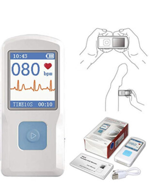 Portable ECG EKG Monitor Finger Touching HR Monitor,USB Bluetooth PM10 ...