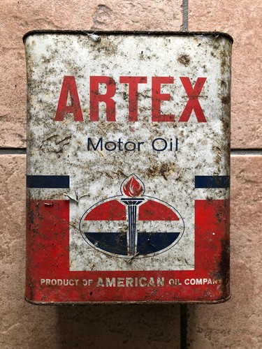 Vintage Artex Motor Oil 1 2 Gallons | eBay