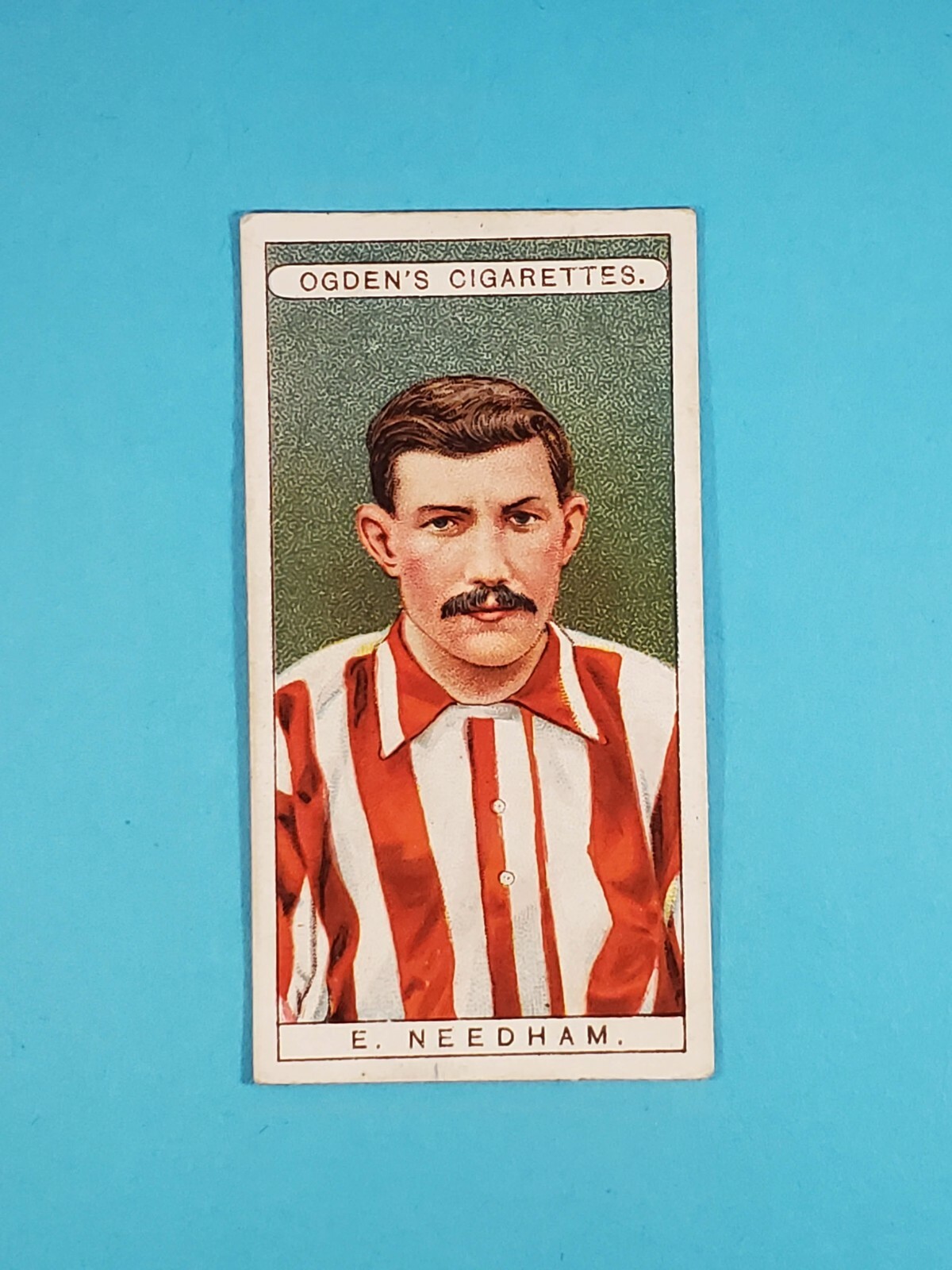 1908 Ogden's Cigarettes Famous Footballers Ernest Needham Sheffield ...