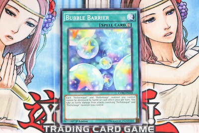 Yugioh Spell Card Bubble Barrier CORE-EN058 1st Edition Common | eBay