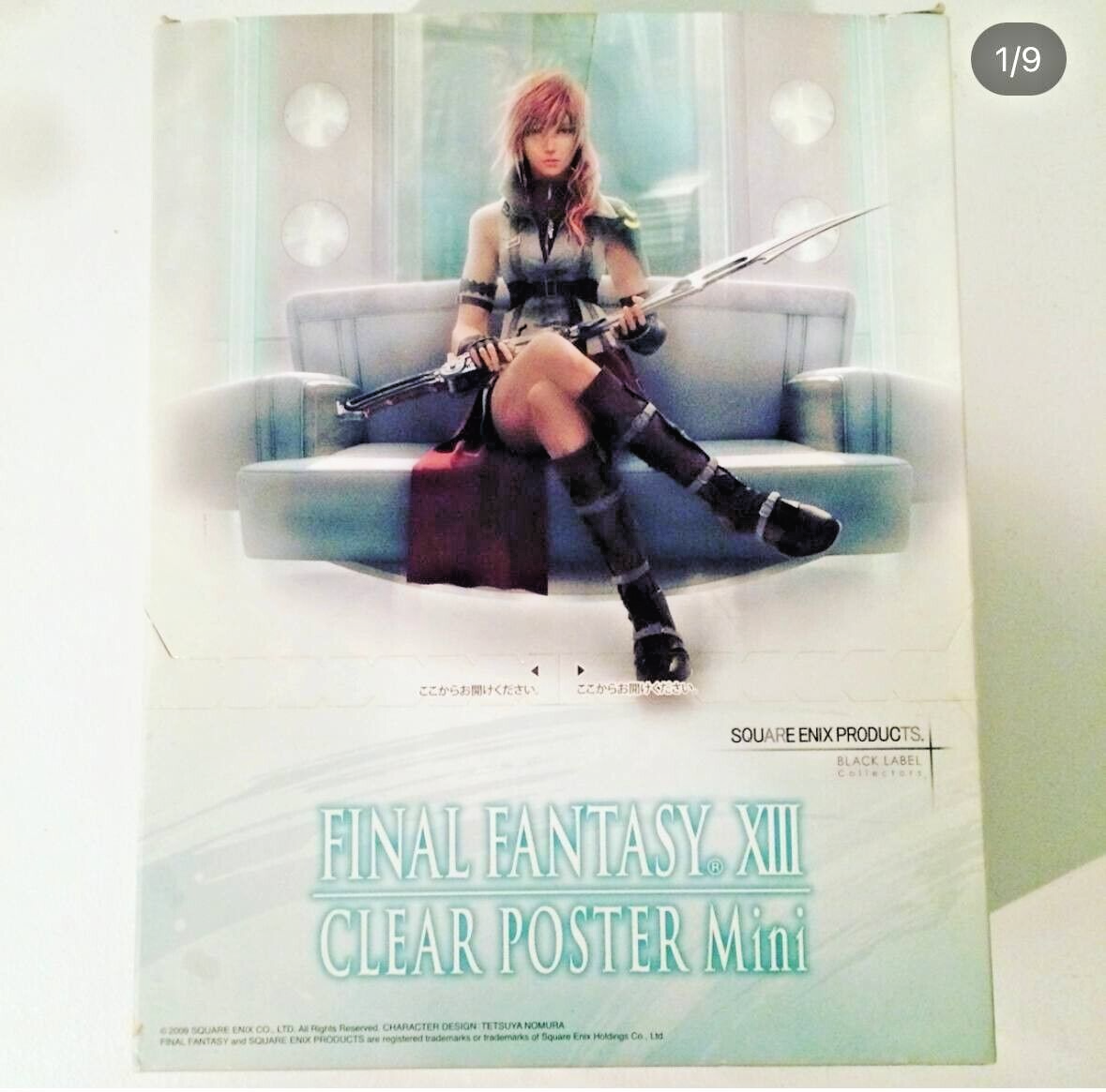 Final Fantasy XIII Clear Poster Mini Volume 1 Set of 8 Complete RARE | eBay