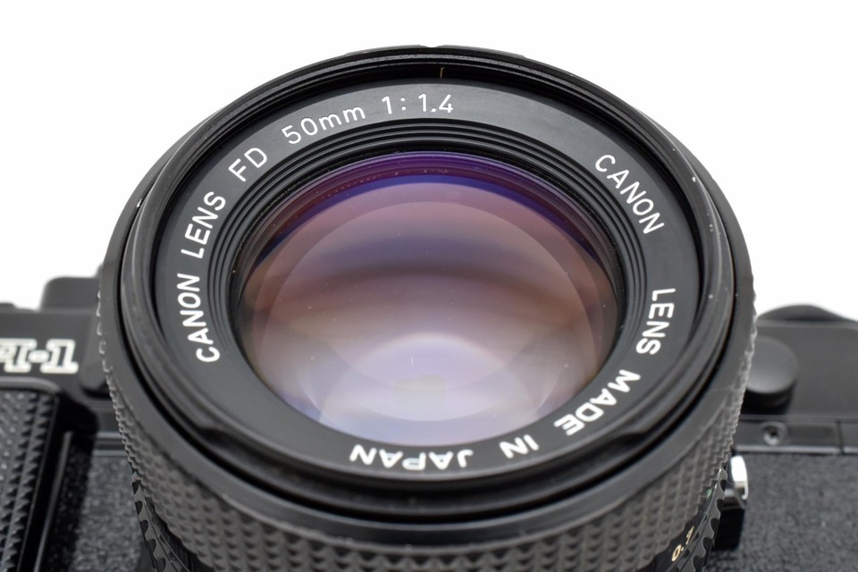 Canon A-1 35mm Film Camera NEW FD NFD 50mm F1.4 JAPAN [Very Good] | eBay