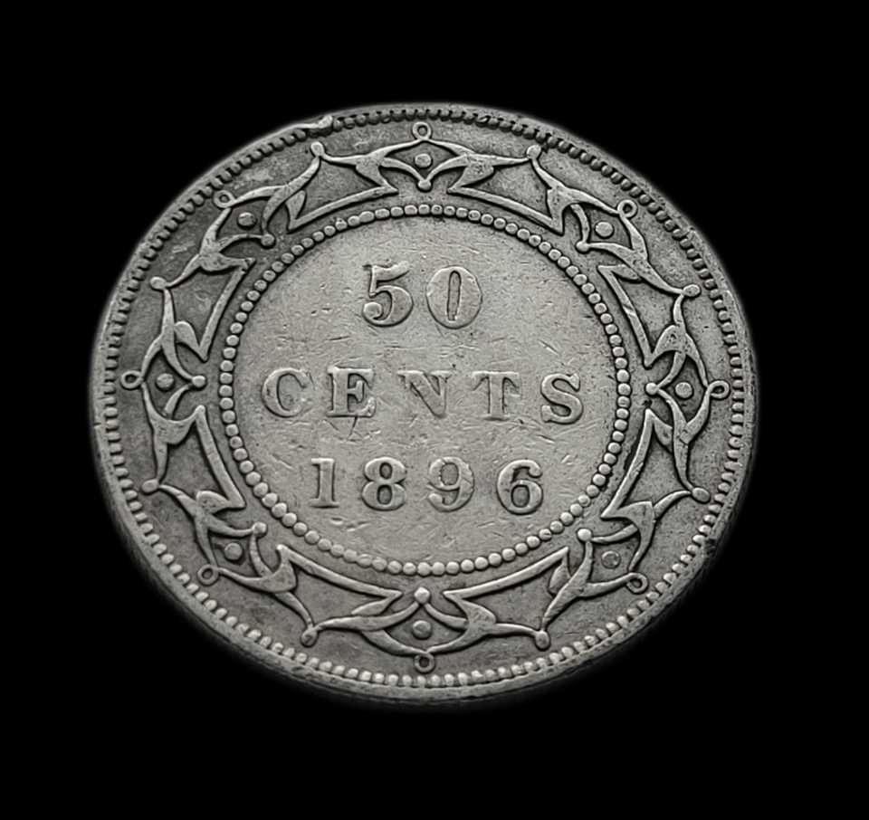 CANADA 50 CENTS 1896 QUEEN VICTORIA *** NEWFOUNDLAND *** | eBay UK