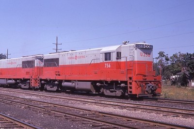 MS Original Slide GE General Electric High Hood U25B Demonstrator #756 in 1961 | eBay