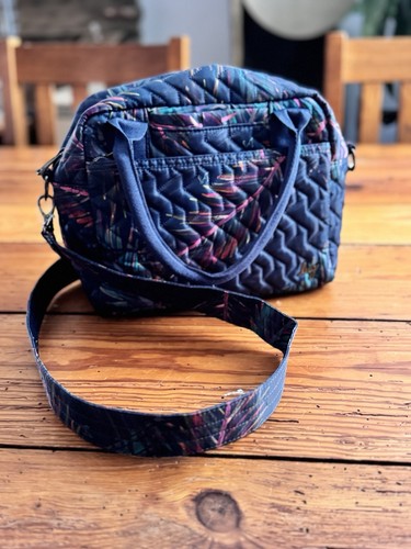 LUG Jive Tropical Multicolor Quilted Crossbody Bag Convertible NEW | eBay