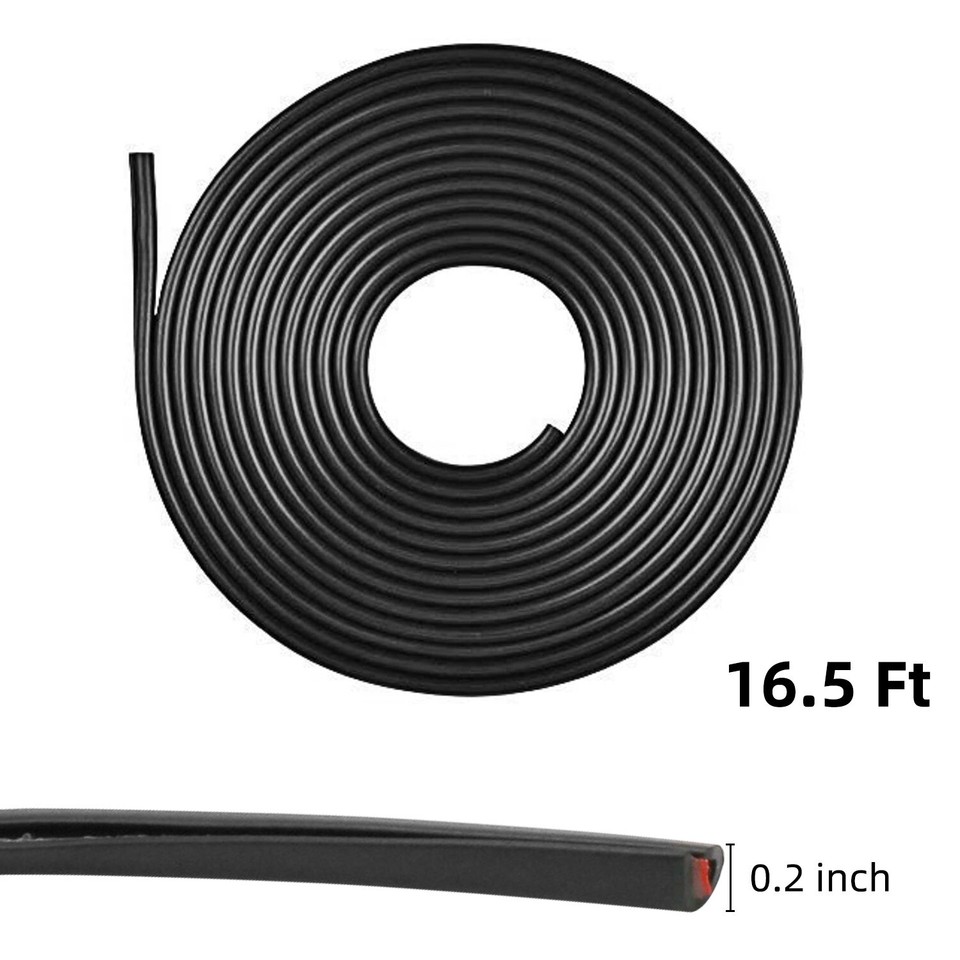 For Toyota Car Door Edge Trim Guard Moulding Rubber Seal Strip ...