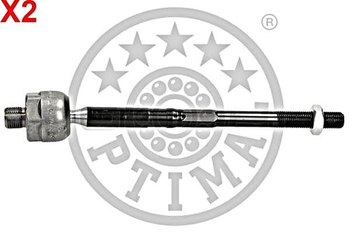 Front Inner Tie Rod Axle Joint 2x OPTIMAL Fits BMW E88 X1 E84 04-15 ...