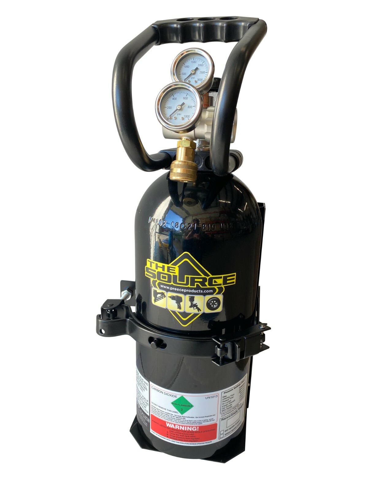 PREECE PRECISION "The Source" 10 lb Co2 Tank Tire Inflation System | eBay