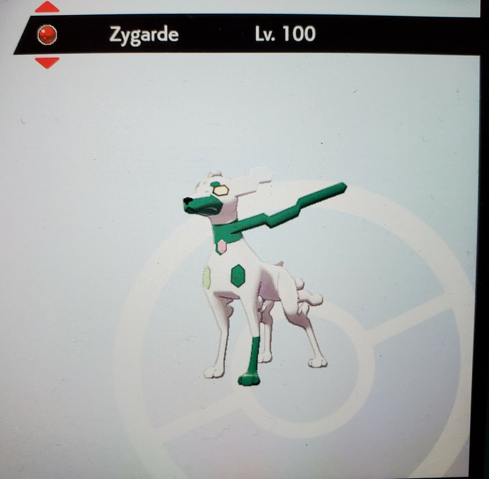 Pokemon Sword and Shield- Shiny ZYGARDE Dog Form 6IV LVL100 | eBay