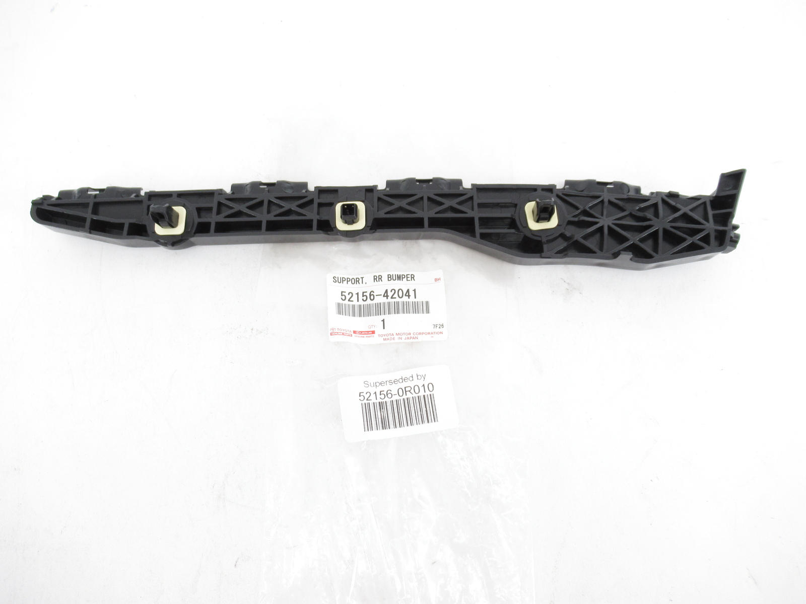 Genuine OEM Toyota 52156-0R010 Driver Rear Bumper Side Support 2006 ...