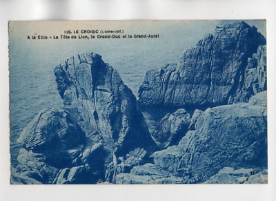 LE CROISIC - La côte - La Tête de Lion, le Grand Duc et le Grand Autel ...