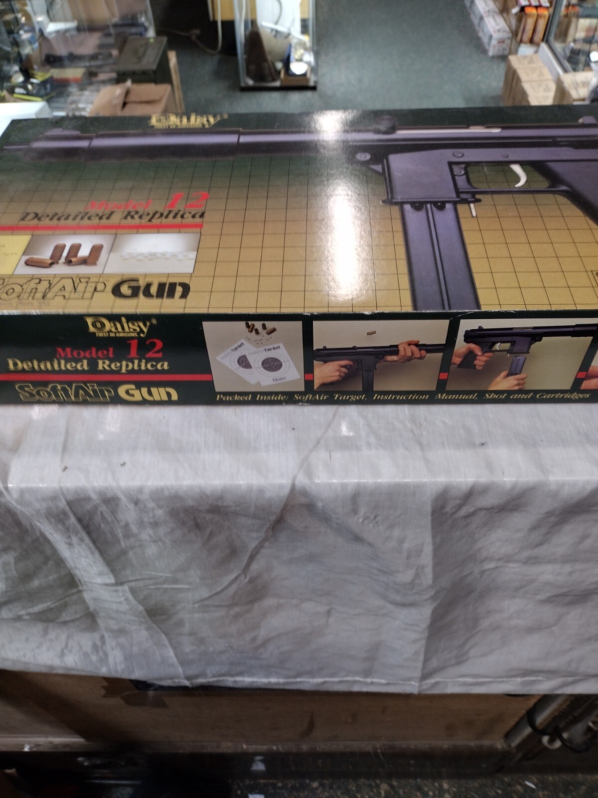 VINTAGE RARE DAISY MODEL 12 DETAILED REPLICA TEC 9 (KG-9) SOFTAIR NEW ...