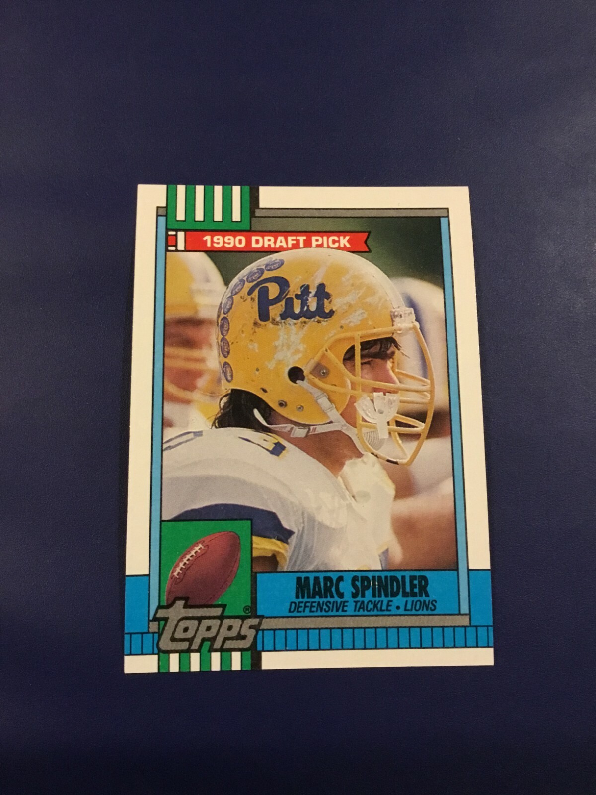1990 Topps # 364 MARC SPINDLER Detroit Lions Set Break Mint ! | eBay