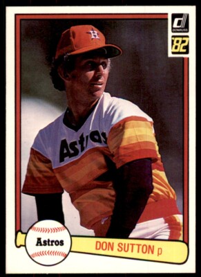 1982 Donruss Baseball Card Don Sutton Houston Astros #443 | eBay