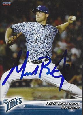 Mike Belfiore 2013 Norfolk Tides Signed Card | eBay