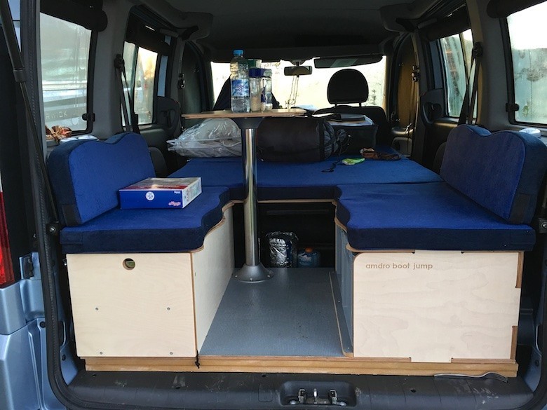 Amdro Boot Jump. Micro Camper Conversion Kit. Doblo/Partner/Berlingo ...