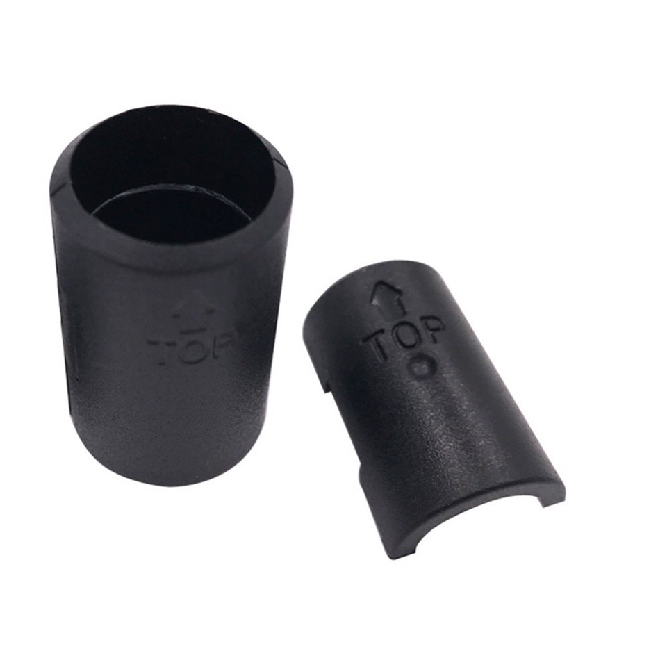 50 Pcs Black Plastic Pipe Clips Wire Shelf Lock Clips for Shelving ...
