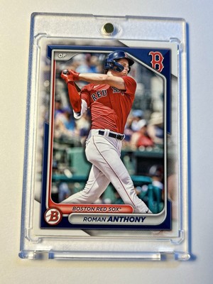 Roman Anthony 2024 Bowman ROOKIE CARD RED SOX TOP PROSPECT RC CALL UP ...