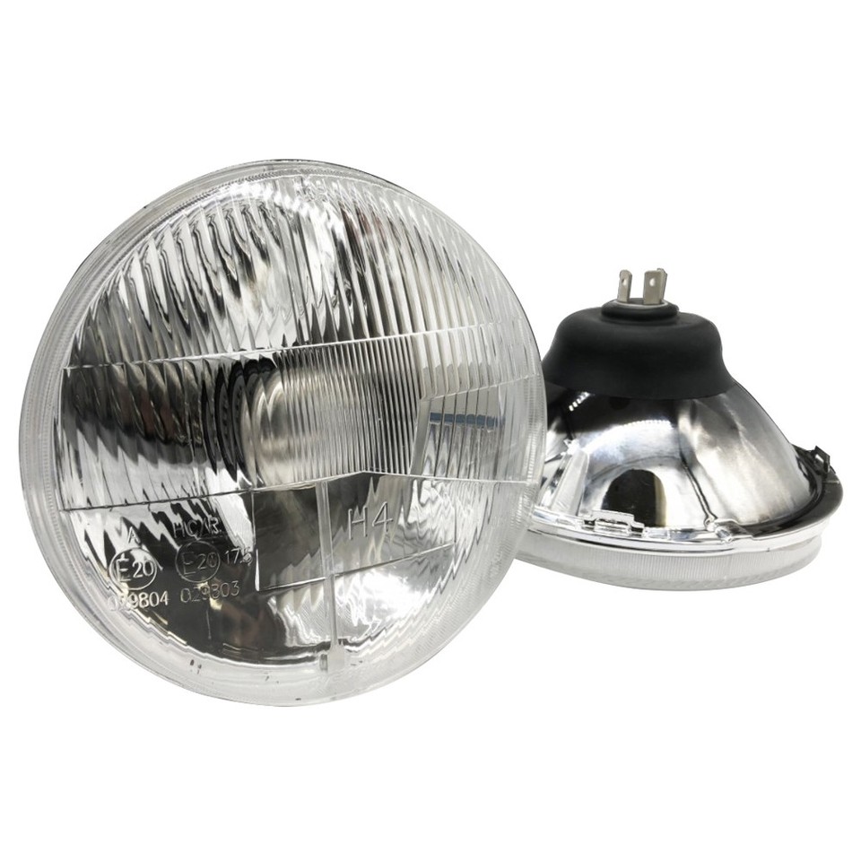 Delta Tech 7” Xenon Classic Headlights Chevy Chevelle/ El Camino 1971 ...
