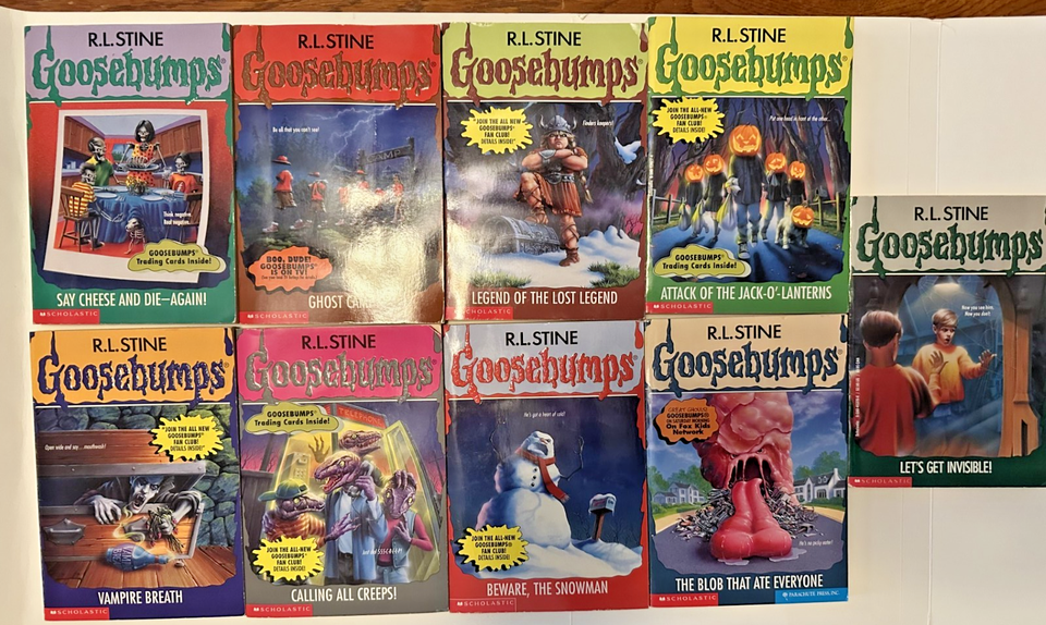 Lot Of 33 Goosebumps Books | eBay