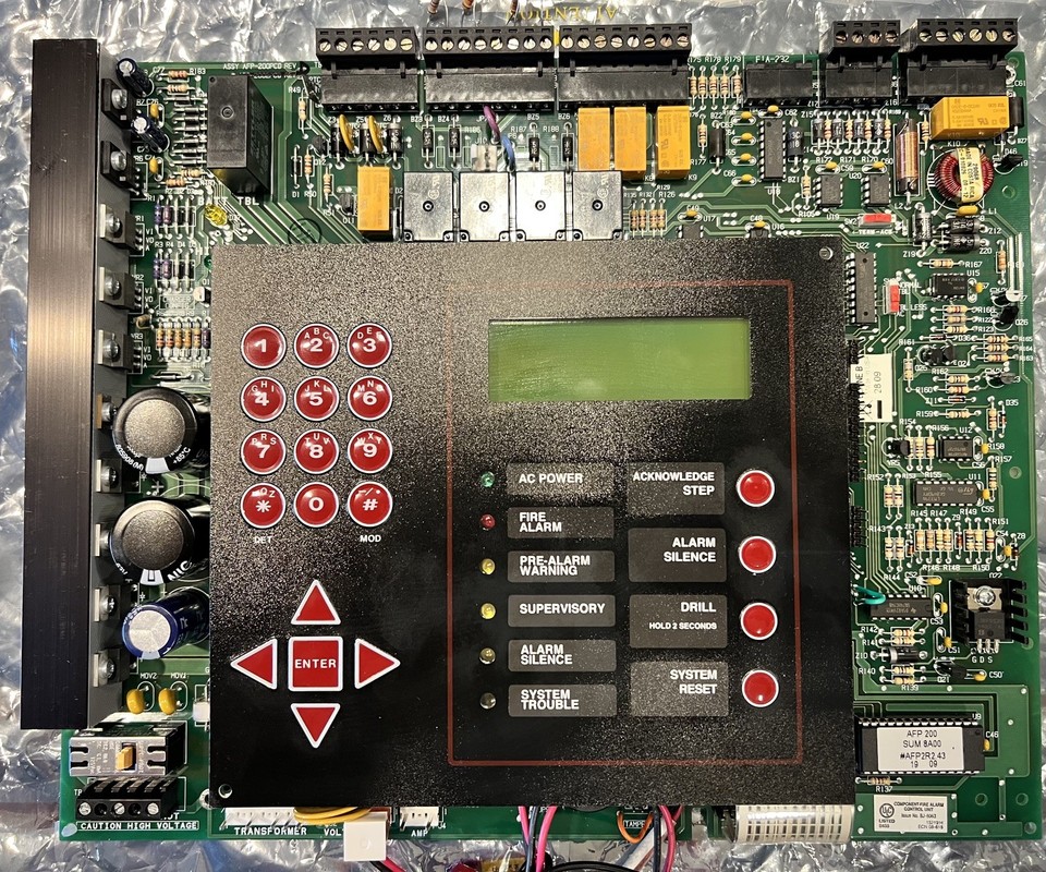 NOTIFIER AFP-200 BLACK Main Board | eBay