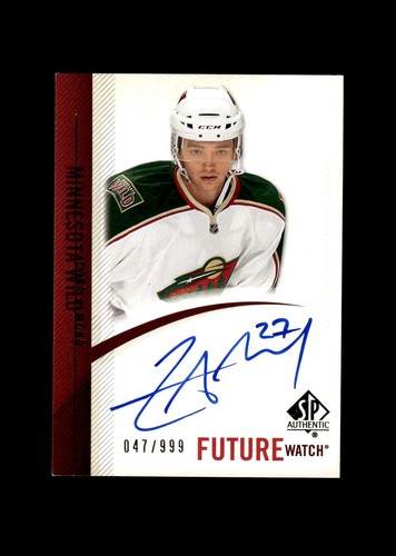 2010-11 SP Authentic Cody Almond Autograph #/999 Minnesota Wild | eBay