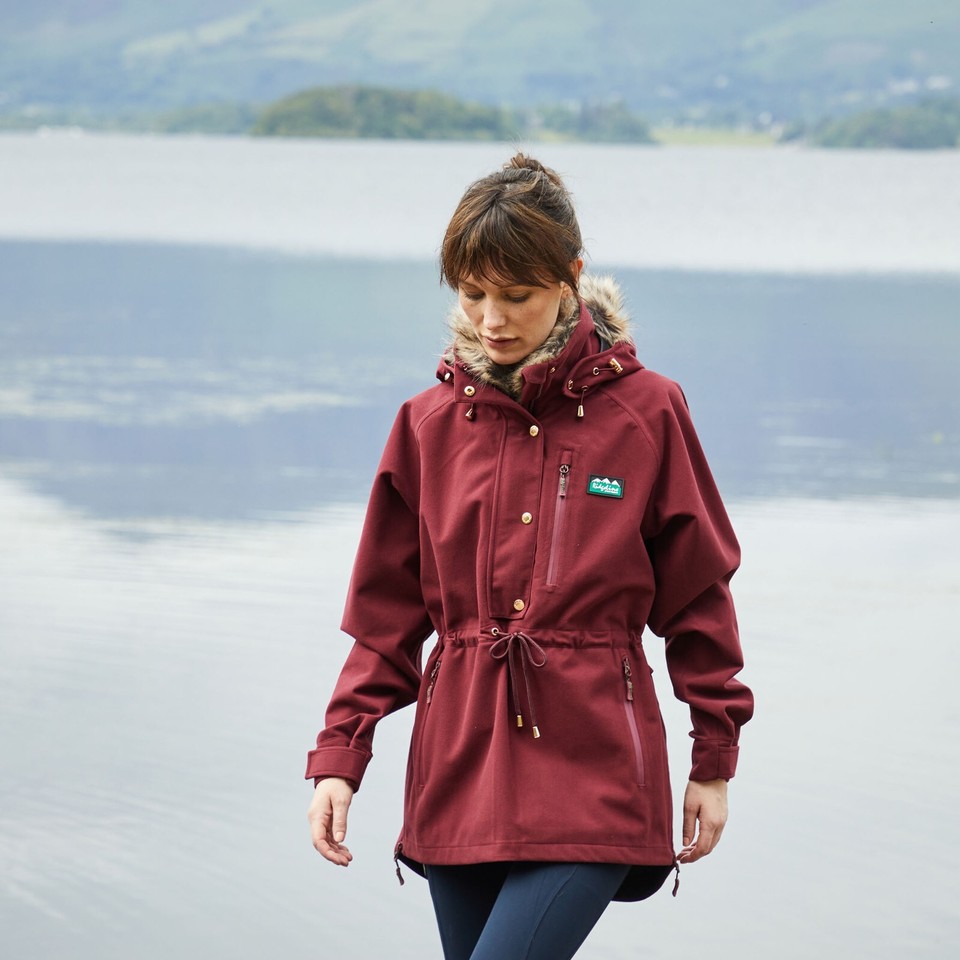 New Ridgeline Ladies Monsoon Nordic Winter Berry Smock Women's ...