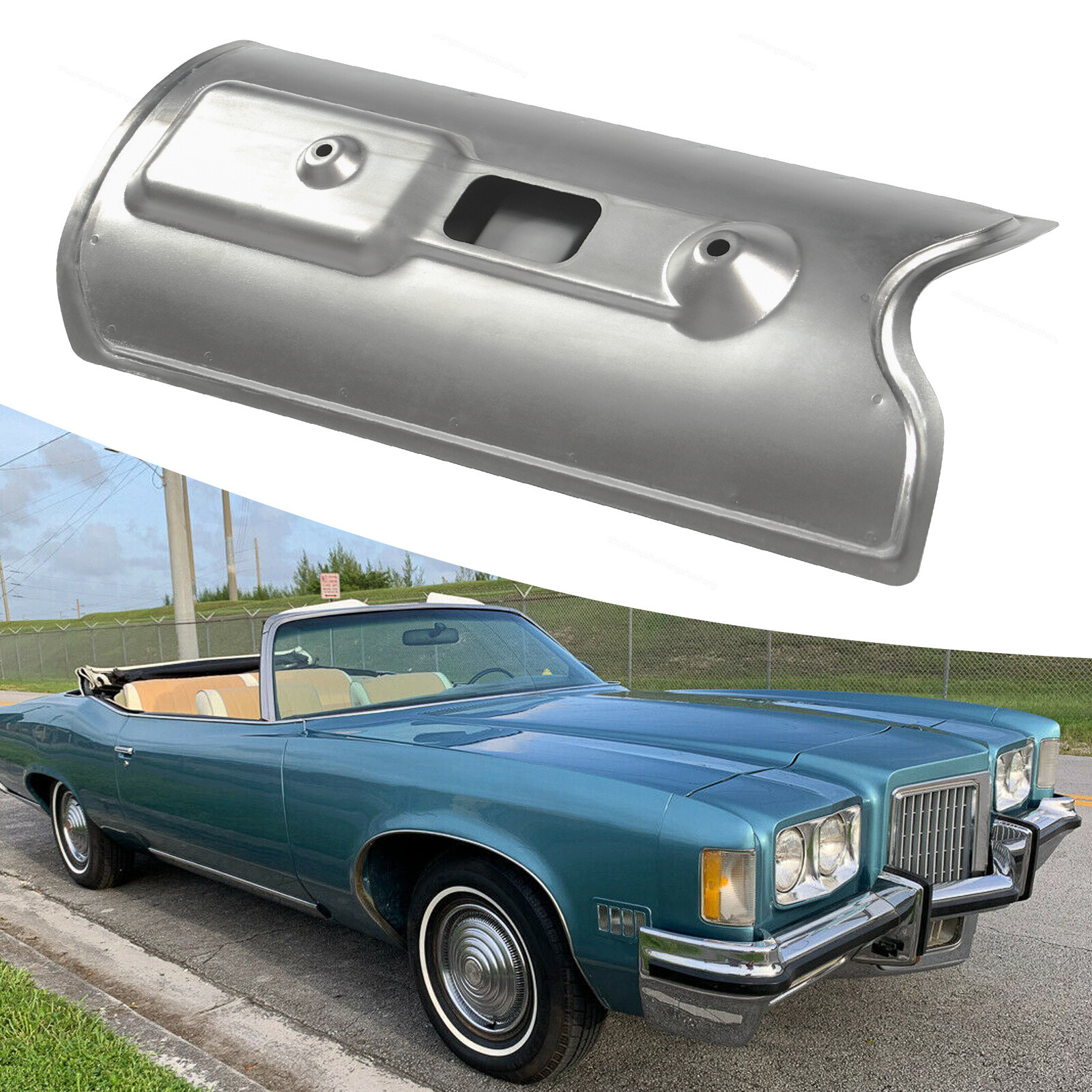 New V8 Engine Intake For Pontiac 1968-1972 Stamped Steel Valley Pan ...