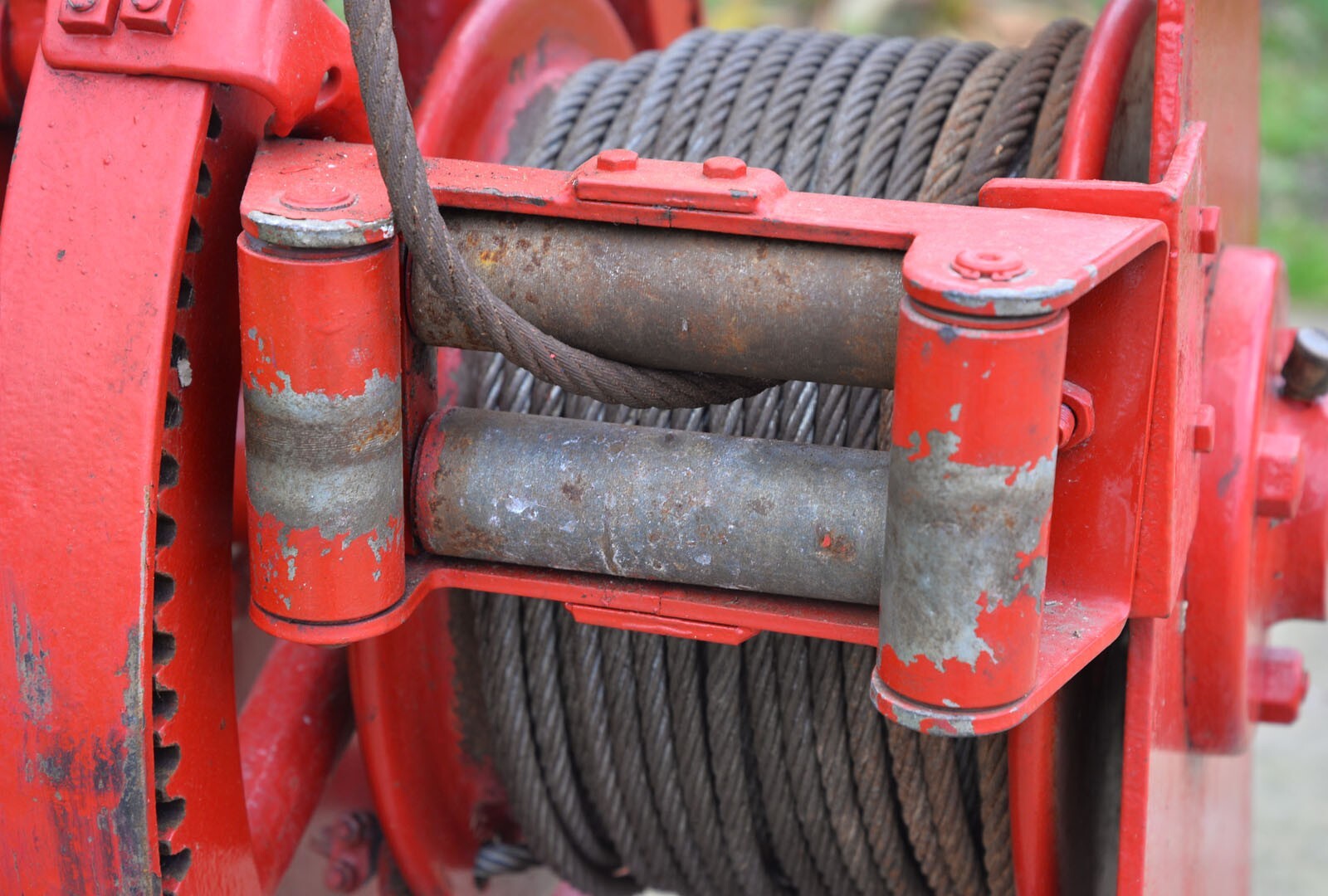vintage boat winch by SPENCER & CO HOLLINWOOD 1914 industrial boat ...