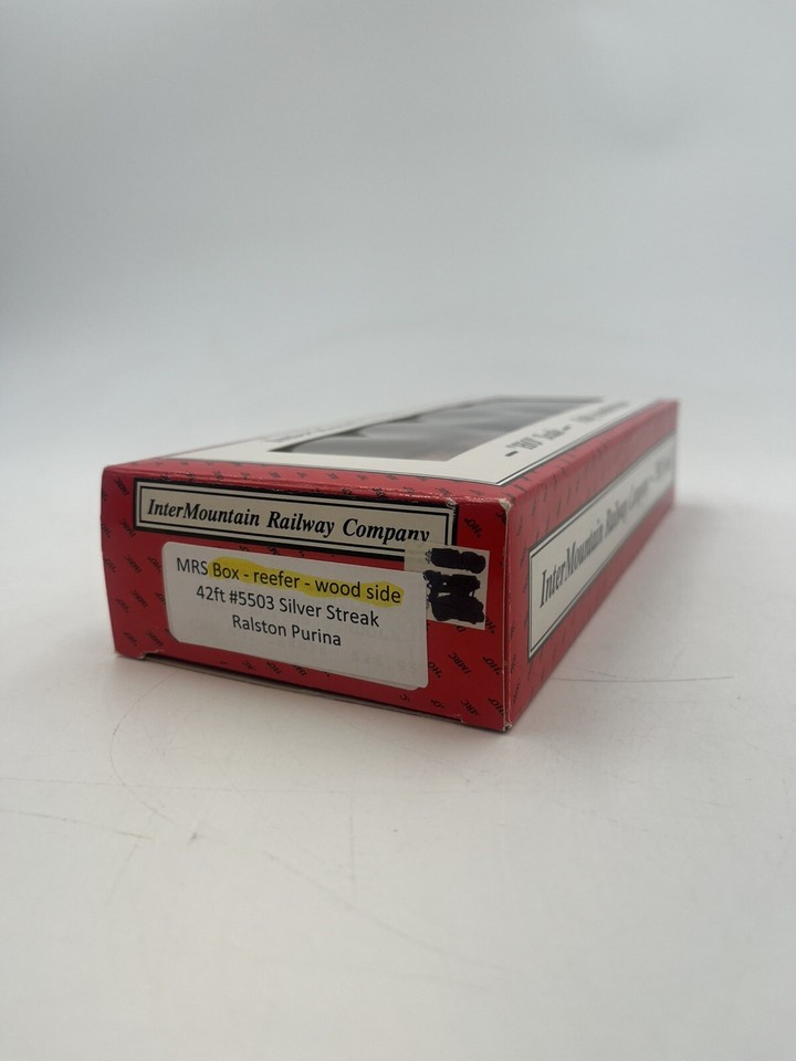 Ho Scale Train InterMountain 5503 MRS Silver Streak Ralston Purina ...