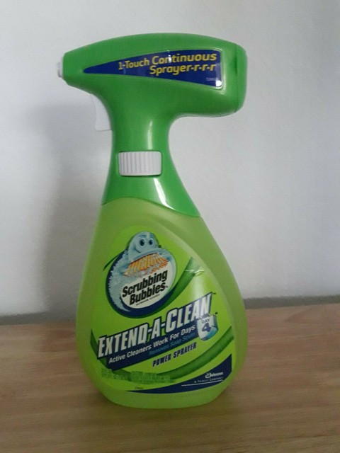 Scrubbing Bubbles Extend a Clean Power Sprayer Bathroom Cleaner 25oz ...